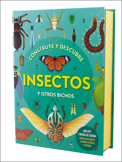 Construye y descubre insectos y otros bichos libro de null